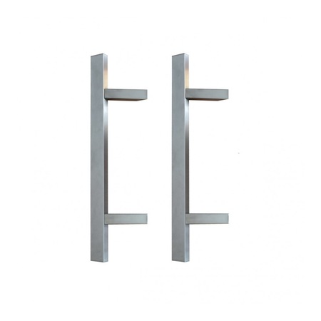 Set manere din inox, Medos, 40*20, lungime 1200mm, interax 1000mm ...
