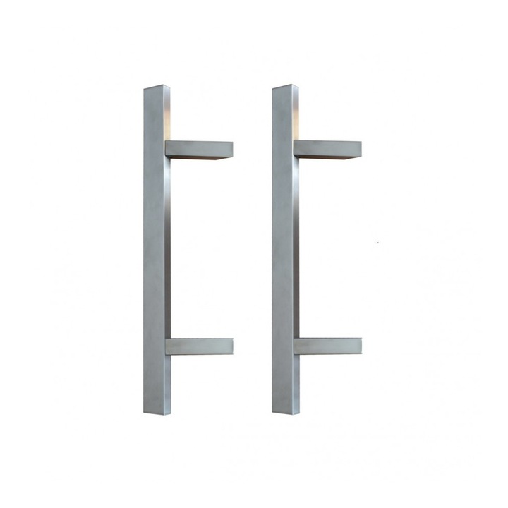 Set manere din inox, Medos, 40*20, lungime 1200mm, interax 1000mm ...