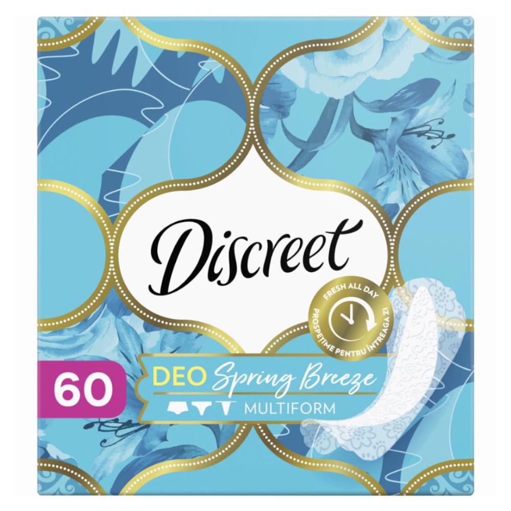Set Absorbante Zilnice Discreet Deo Spring Breeze, 3 Cutii x 60 ...