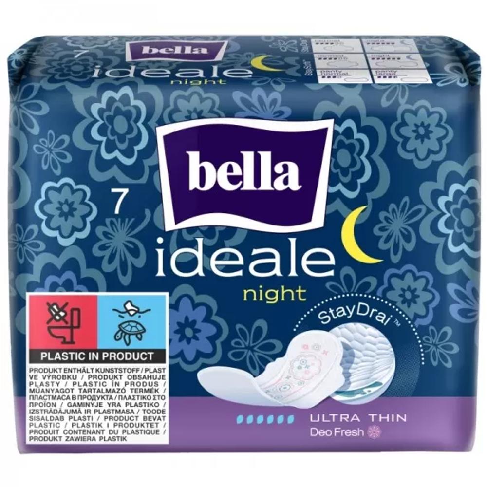 Set 4 x Absorbante Zilnice Bella Ideale Night x 7 Bucati - eMAG.ro