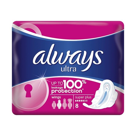 Set 4 x Absorbante Always Ultra Super Plus, 8 Bucati - eMAG.ro