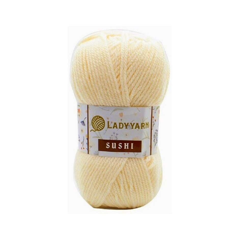 Pachet fir tricotat Lady Yarn Sushi 01, 5 bobine, acril 100%, 500 g ...