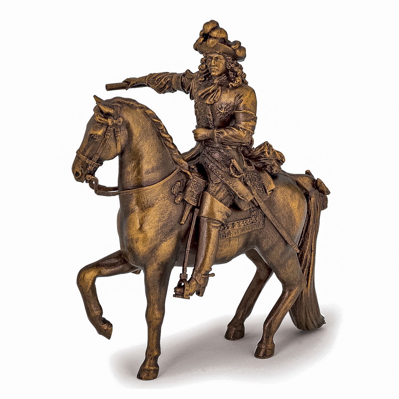 Figurina ludovic al xiv-lea pe cal - papo - eMAG.ro