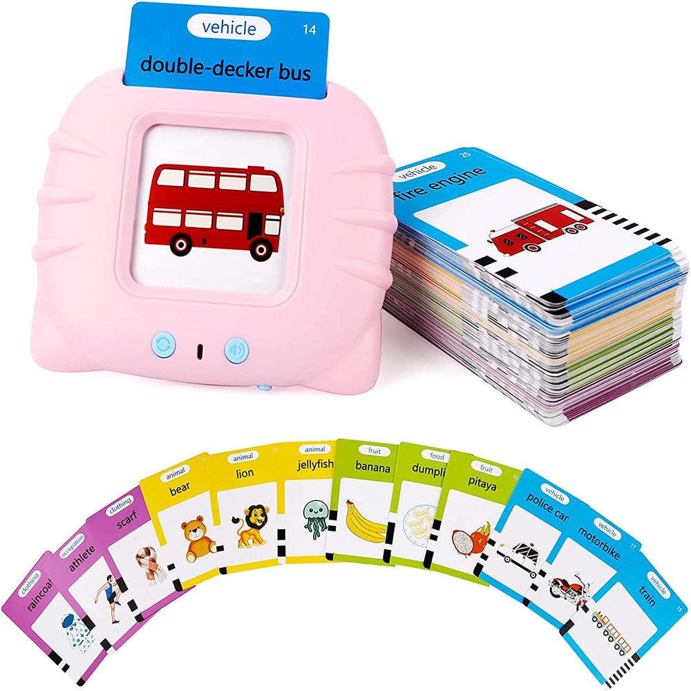 Jucarie educativa, NOTWAIT, set masina de invatare a cititor de carduri ...