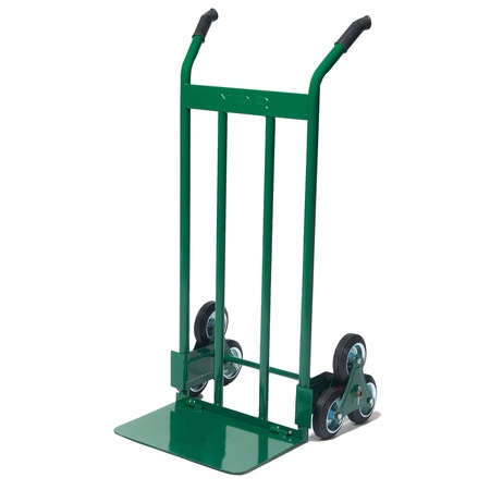 Carucior transport marfa 150kg pentru scari, tip Liza cu coarne ...