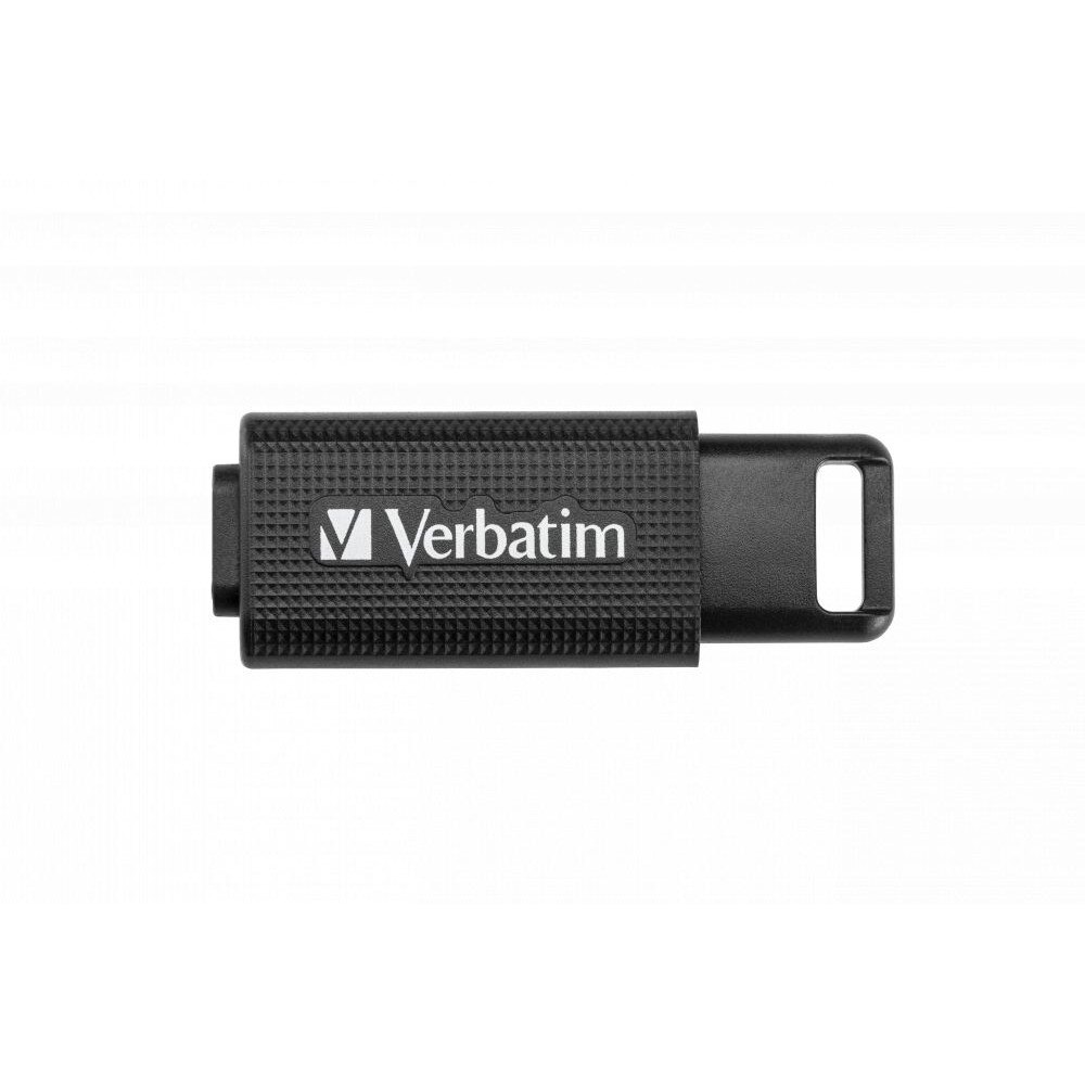 Stick memorie USB, Verbatim, 64 GB, Negru - eMAG.ro