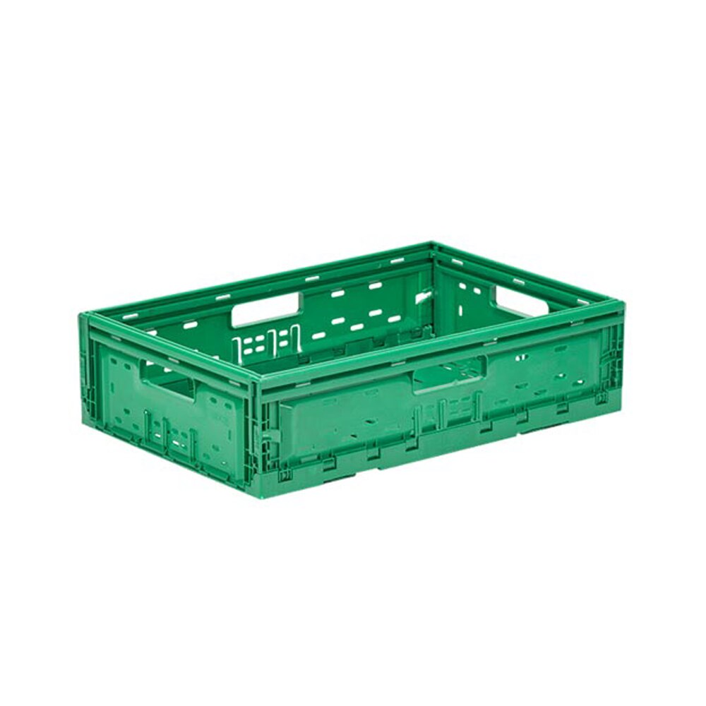 Lada pliabila, plastic, verde, 60 x 40 x 15 cm - eMAG.ro