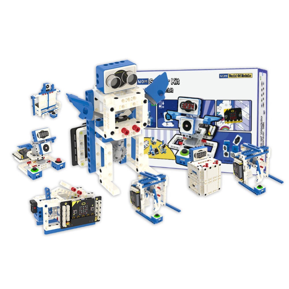 Kit De Senzori Programabili World Of Modules Cu Controler Microbit V2 Emagro