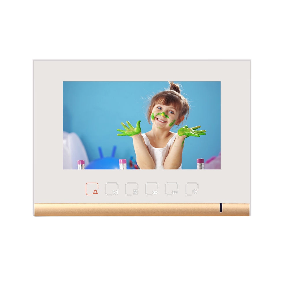 Monitor videointerfon 7" color Leelen N72B alb - eMAG.ro