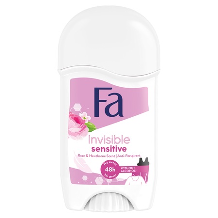 Fa Invisible Sensitive dezodor stick, 50 ml - eMAG.hu