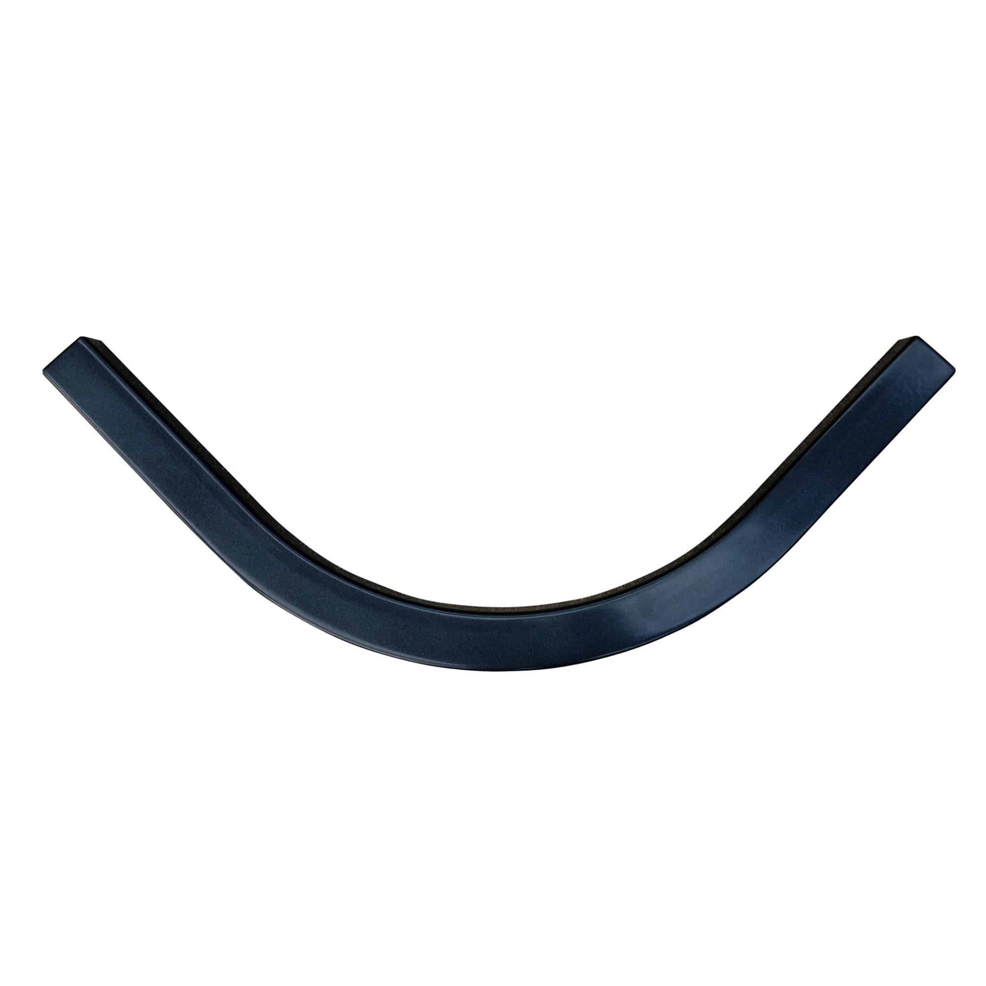 Prag cabina dus, granit compozit, semicircular, negru, 90 x 90 x 5 cm ...