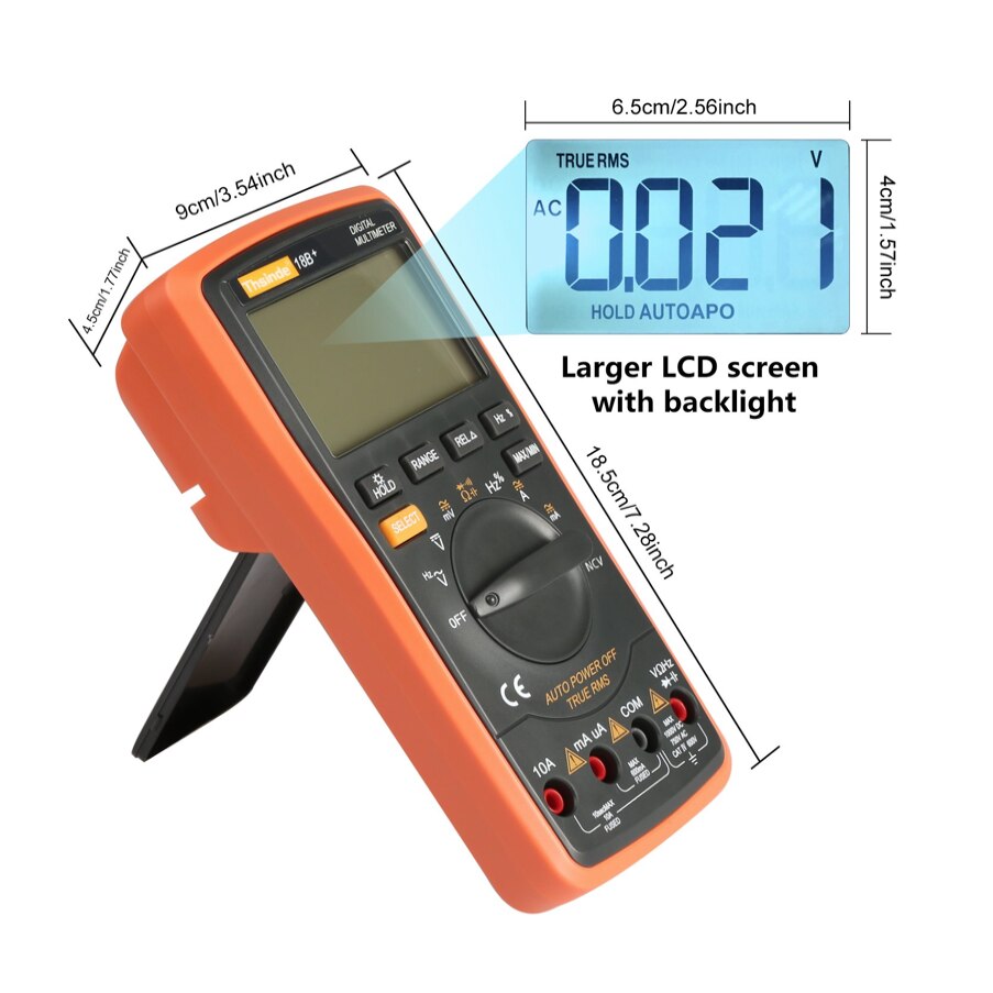 Multimetru Digital YI-2108 Auto Profesional Universal - eMAG.ro