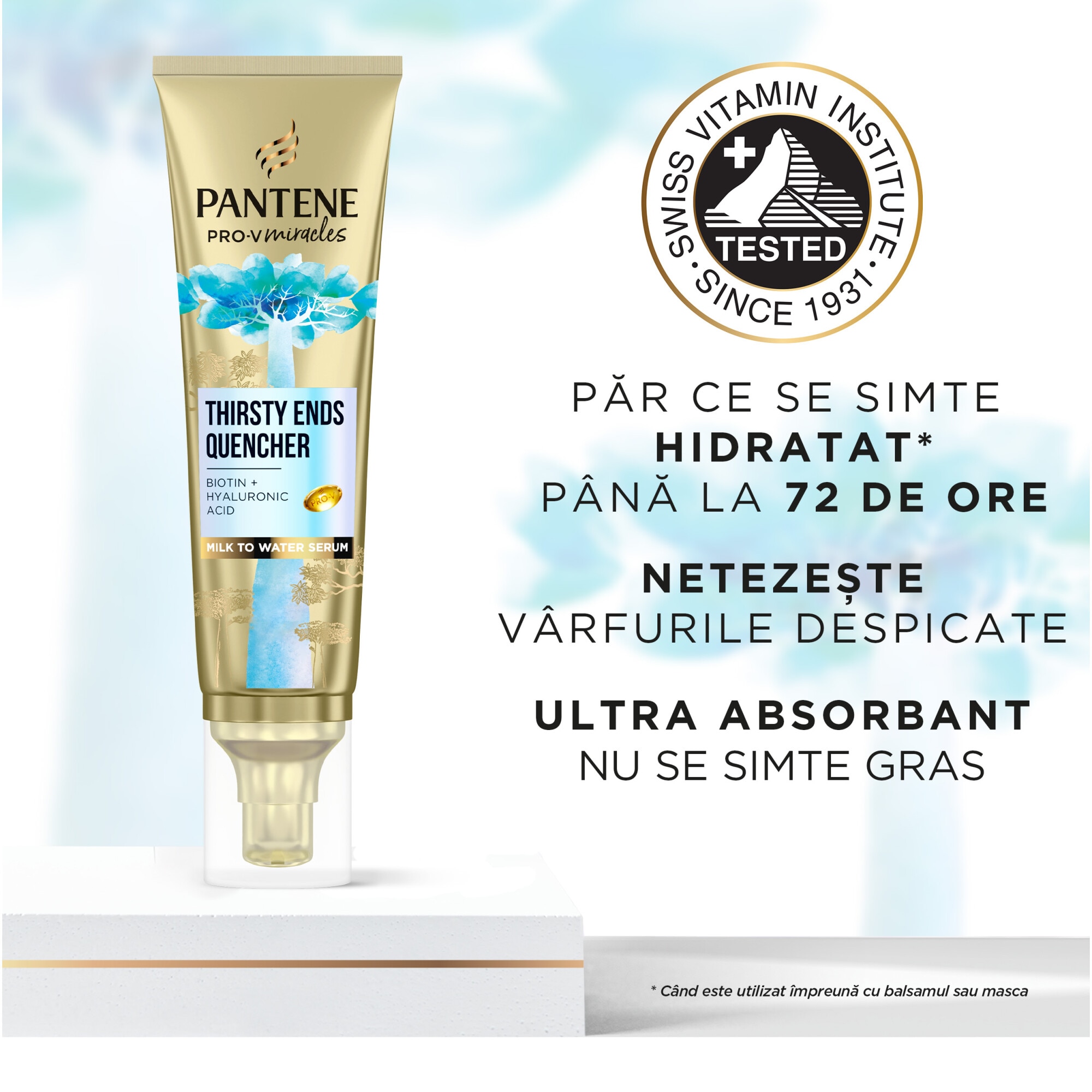 Ser hidratant Pantene Pro-V Miracles Hydra Glow penru varfuri despicate ...