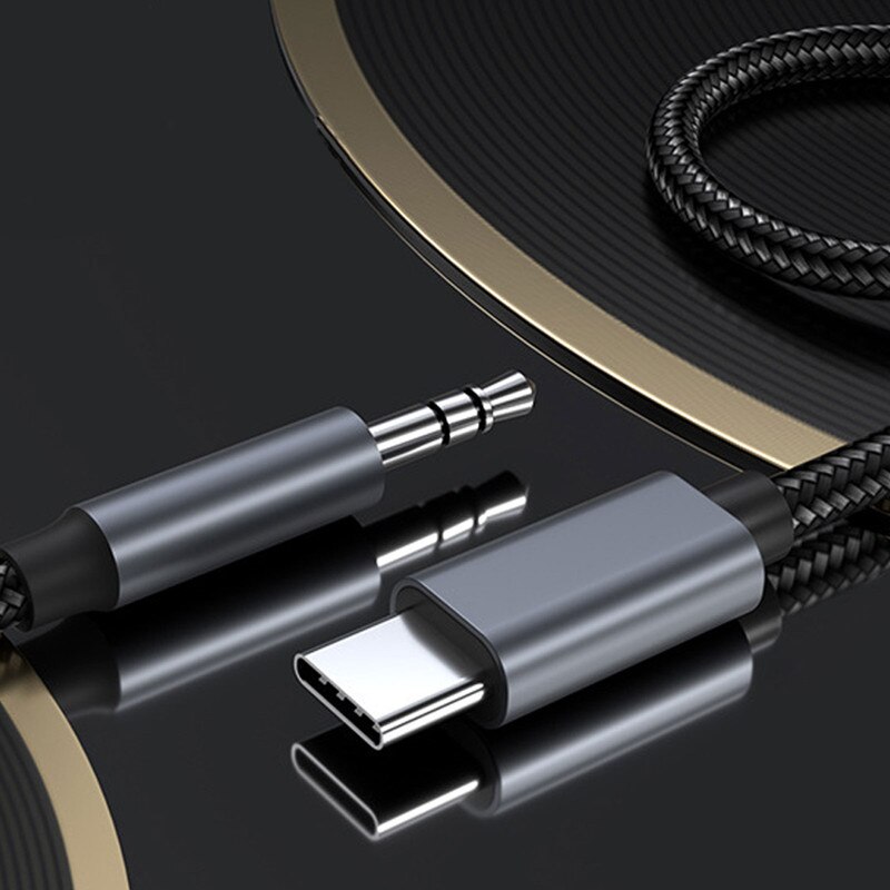 Cablu Audio USB C la Jack 3.5mm,2m, CeruleTree - eMAG.ro