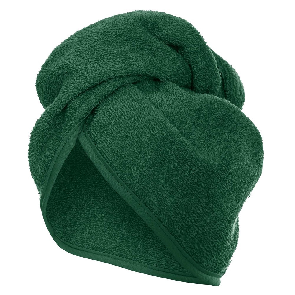 Prosop de par tip turban, Spod Igły i Nitki, Bumbac, 65 x 23 cm, Verde ...