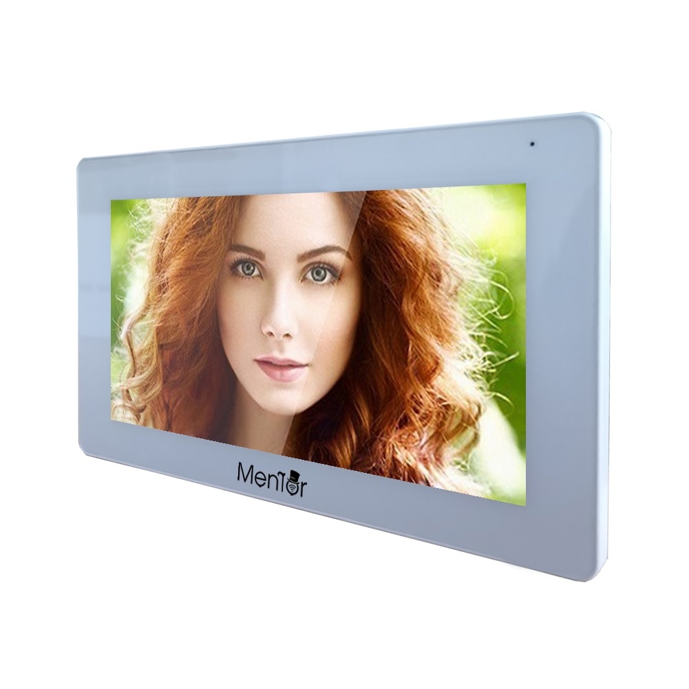 Monitor IP cu TouchScreen wireless Smart Mentor SY048 POE, WiFi 2.4GHz ...