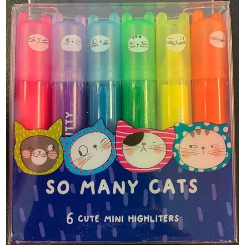 Evidentiator parfumat So many cats 6 culori/set M&G - eMAG.ro