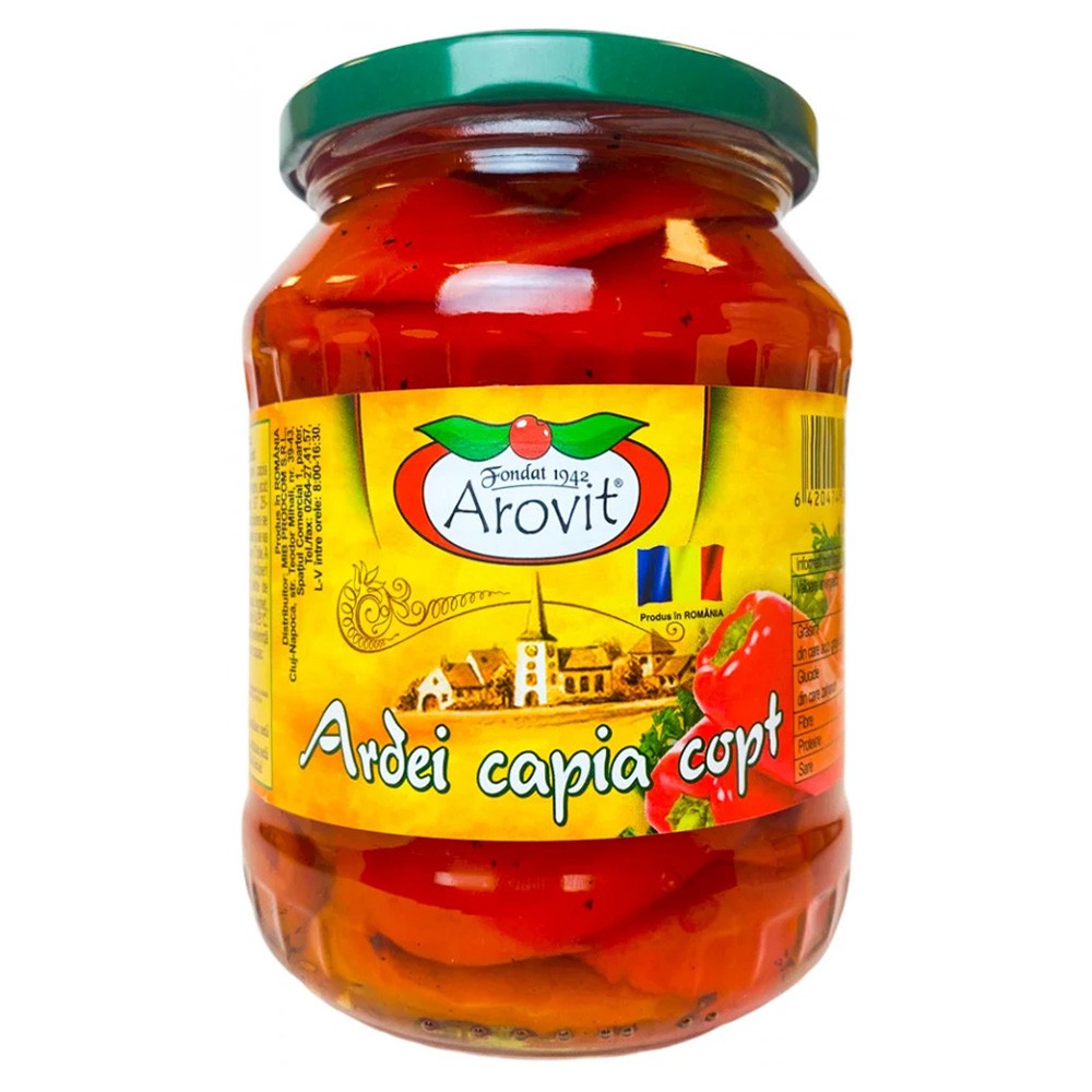 Ardei Kapia Copti Arovit, 690 g - eMAG.ro