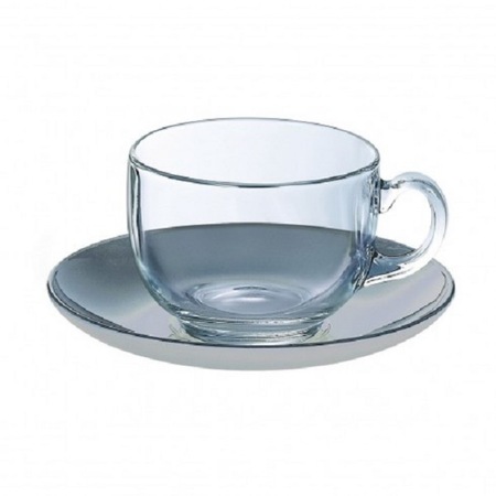 Serviciu pentru cafea Luminarc Quadranto, 12 piese, Ceramica, Gri - eMAG.ro