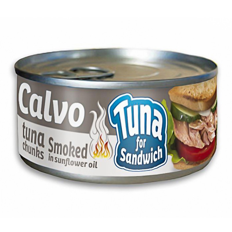 Set Ton pentru Sandvis Afumat Calvo, 16 Conserve x 142 g - eMAG.ro