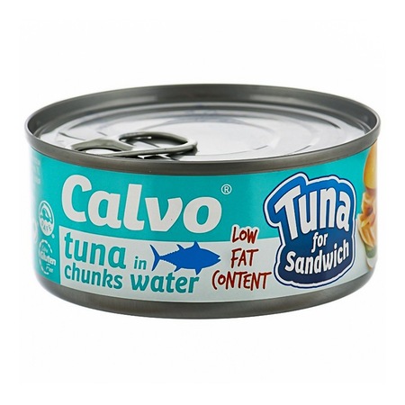 Set Ton pentru Sandvis in Sos Natur Calvo, 16 Conserve x 142 g - eMAG.ro