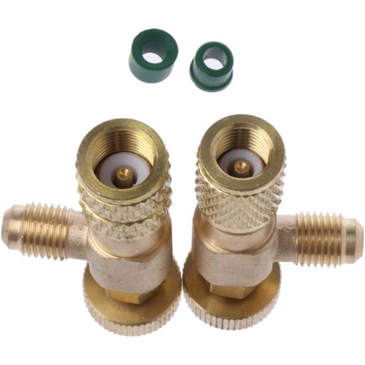 Set 2 supape de siguranta pentru aer conditionat, R410A R22 - eMAG.ro