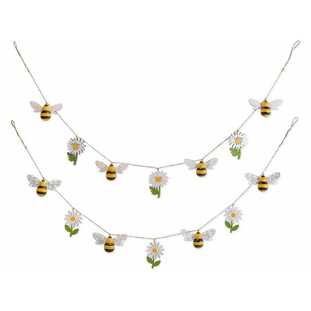 Set 2 ghirlande cu albinute si flori 1.25 m - eMAG.ro