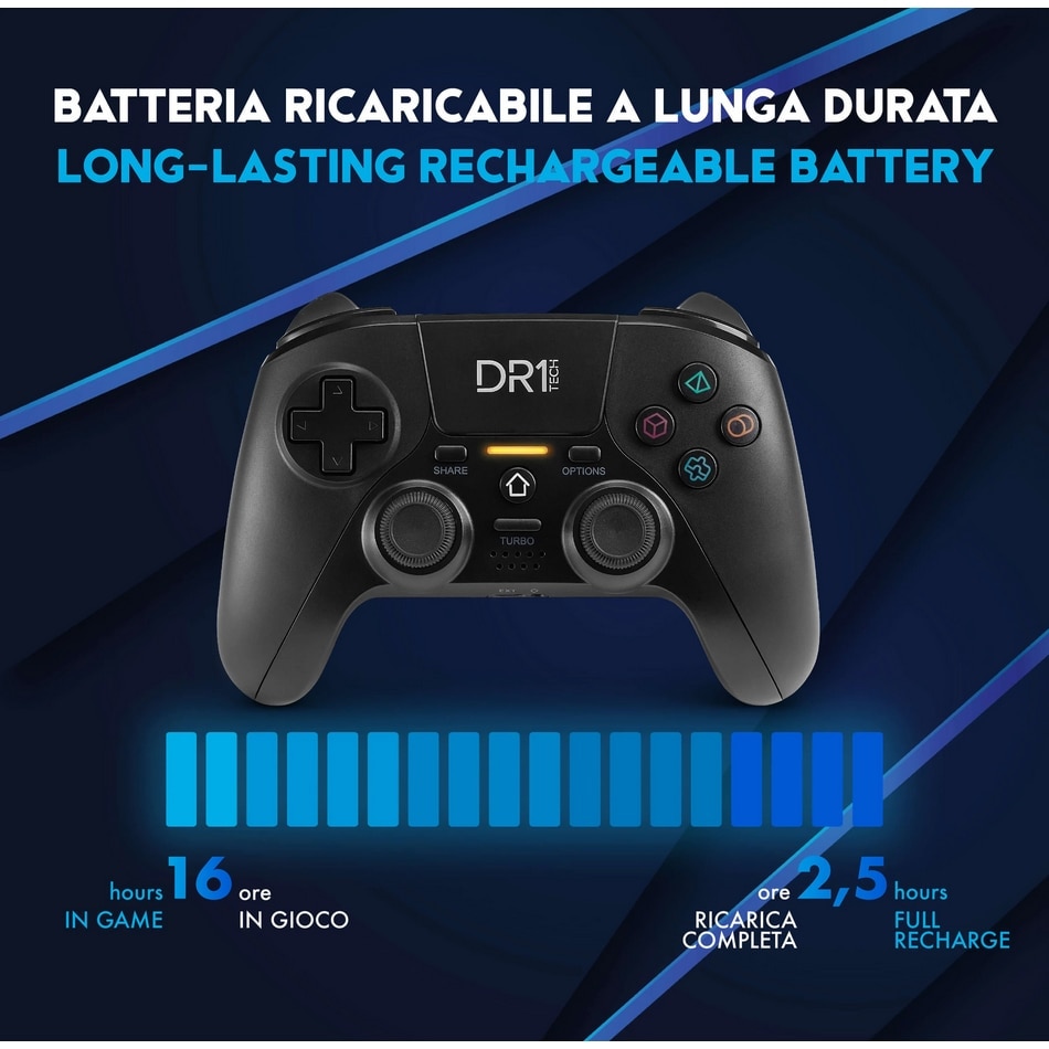 Controller DR1TECH ShockPad compatibil Playstation PS4/PS4 PRO, PS5, PC ...