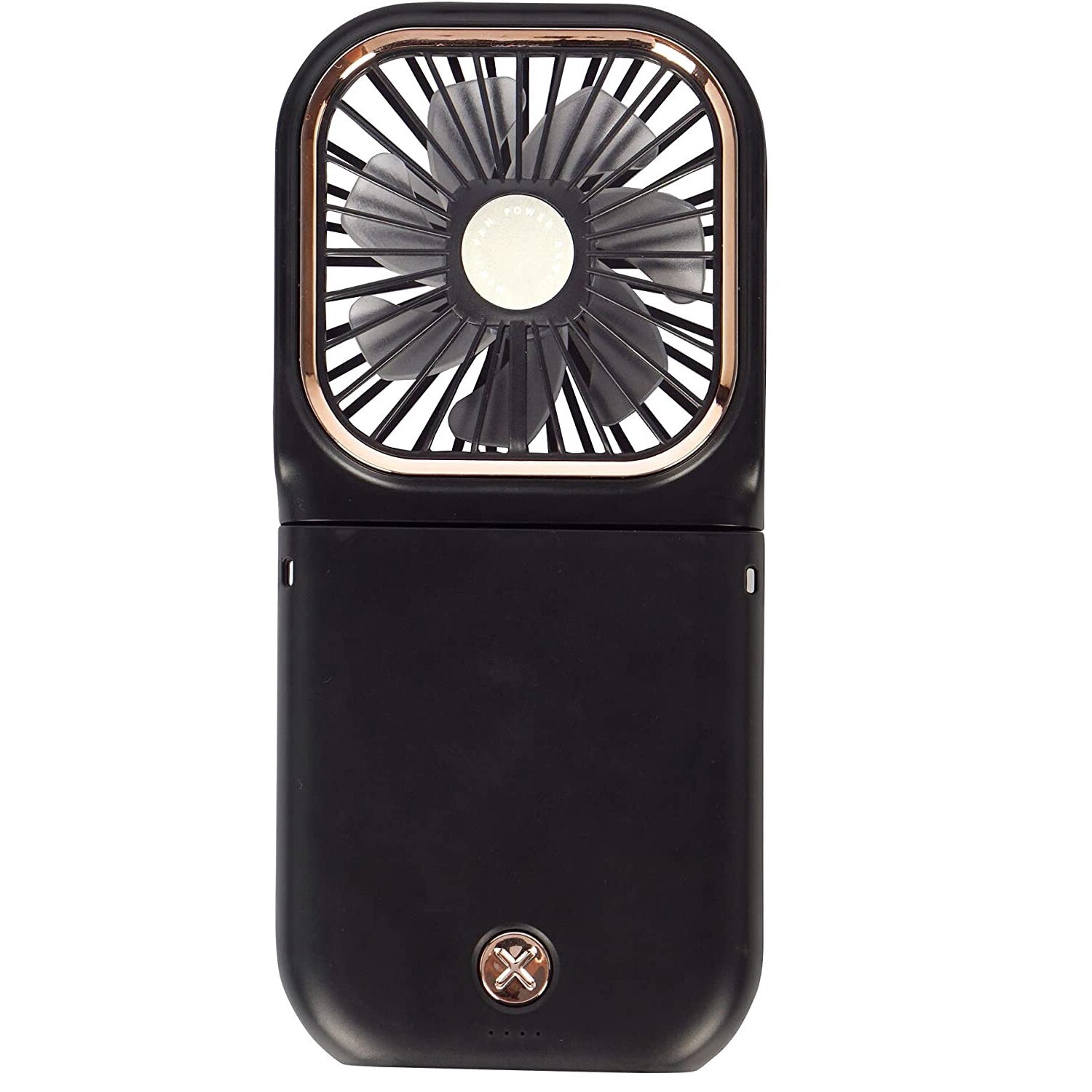 Ventilator portabil, Pliabil, 3000mAh, USB, Negru - eMAG.ro