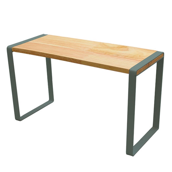 Etajera bucatarie cu structura metal si polita lemn, Frandis, 35x 18x19 ...