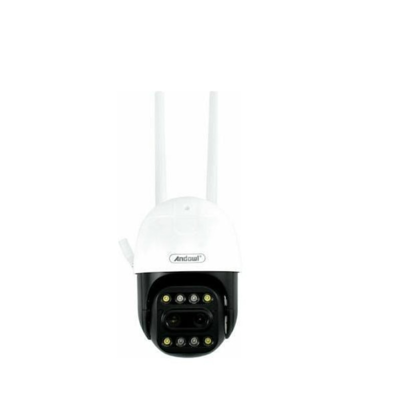 Camera de supraveghere Andowl, Wi-Fi, 2K, IP66, Alb - eMAG.ro