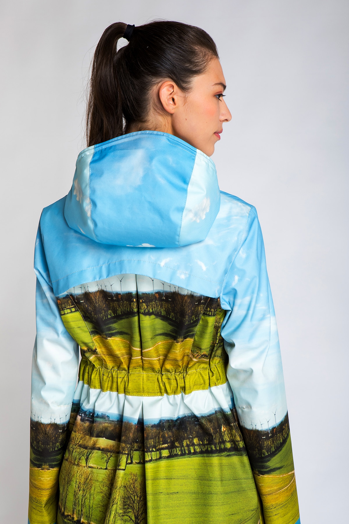Trenci dama, Code:rain, Impermeabil, Poliester/ Poliuretan, Multicolor ...