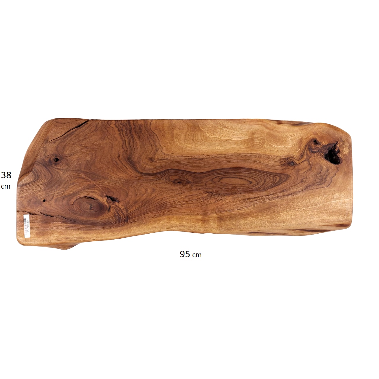 Masuta cafea blat lemn masiv din nuc, cu picioare lemn, model 820130 ...