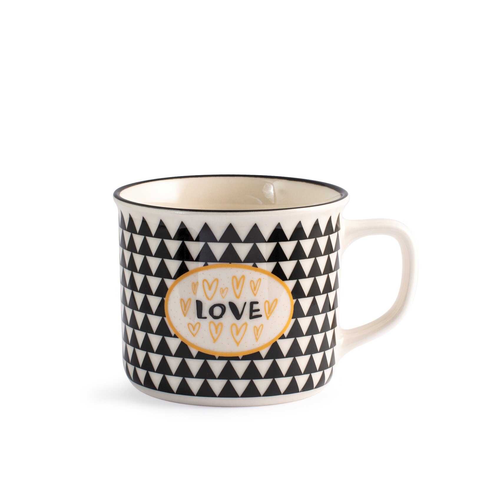 Set 6 cani portelan, modele asortate, 220 ml - eMAG.ro