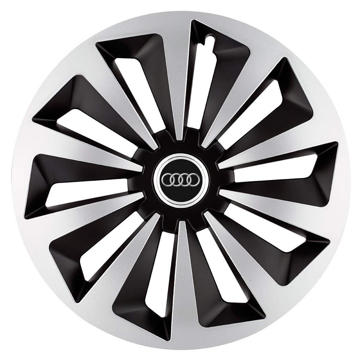 Set 4 capace roti Fox dual crom R17 pentru gama auto Audi - eMAG.ro