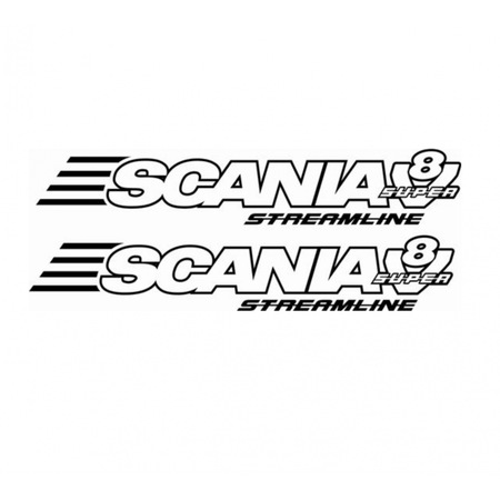 Sticker SET SCANIA V8 60 cm, Creative Rey® - eMAG.ro