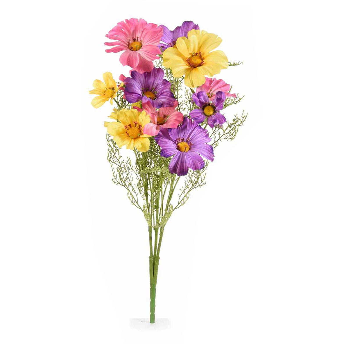 Buchet artificial Maci si flori de camp 55 cm - eMAG.ro