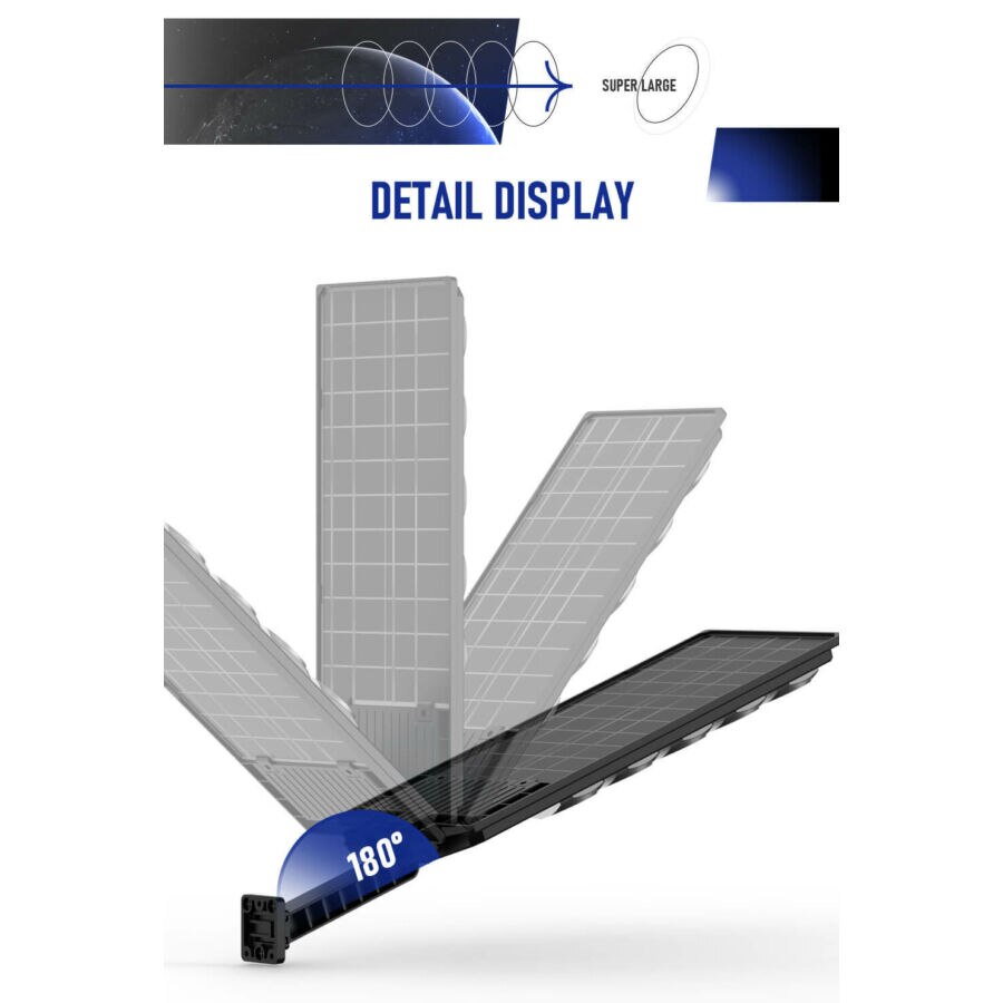 Lampa solara cu senzor de miscare W789B-4 - eMAG.ro