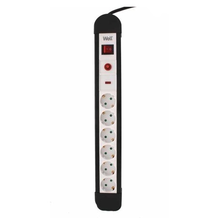 Prelungitor Electric cu Protectie, 6 Prize, Sectiune Cablu 3 x 1.5 mm2 ...