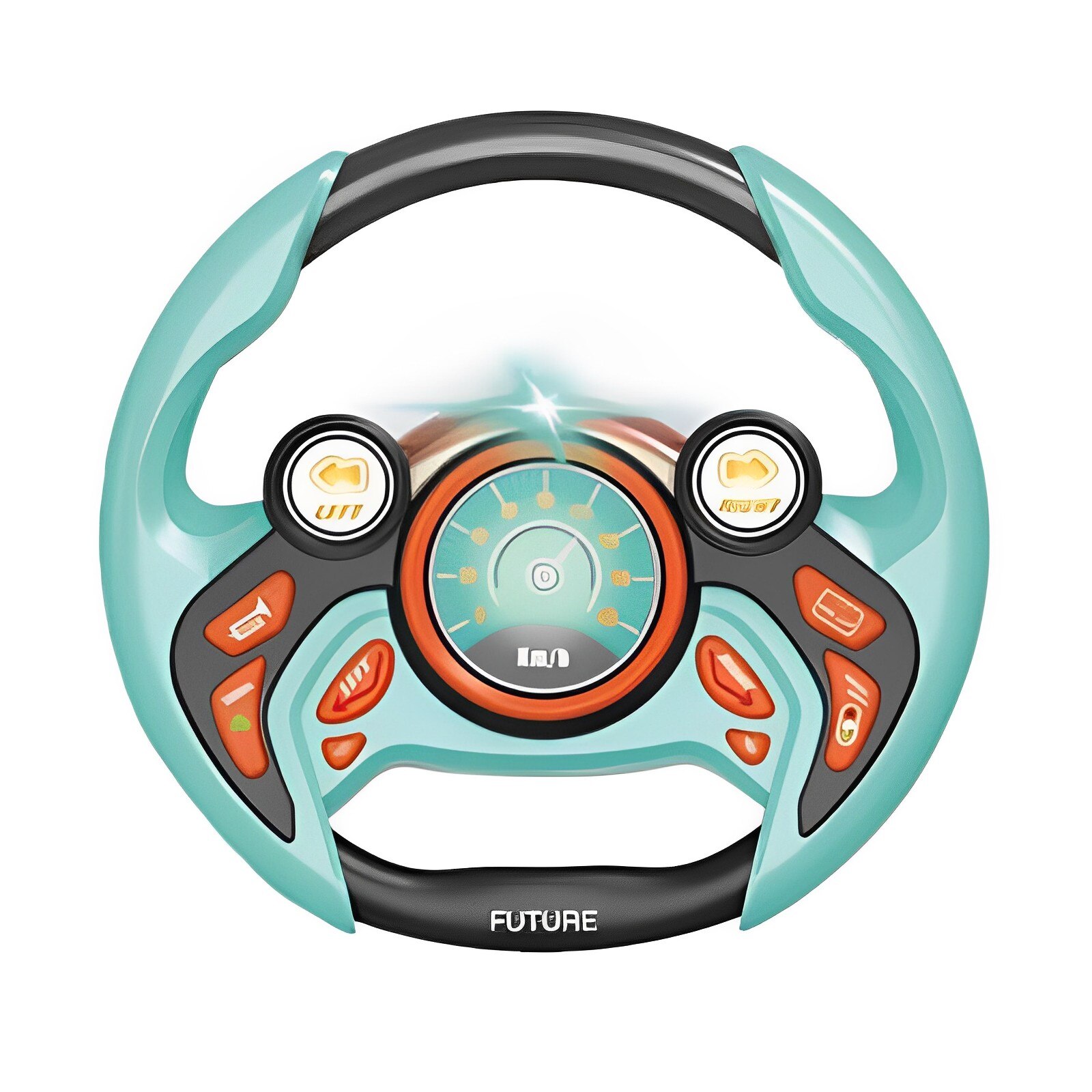 Volan interactiv pentru copii Fun Drive IdealStore, Dimensiune 25 X 24 ...