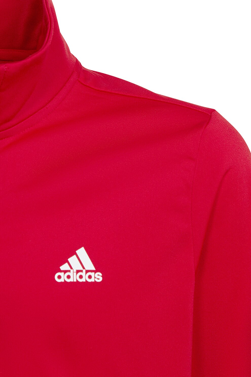adidas Sportswear, Trening cu fermoar si imprimeu logo supradimensionat ...