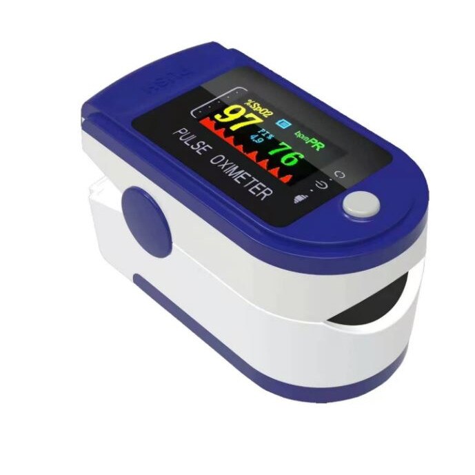 Pulsoximetru HS-OX, Afisaj digital in 4 culori, Din plastic - eMAG.ro