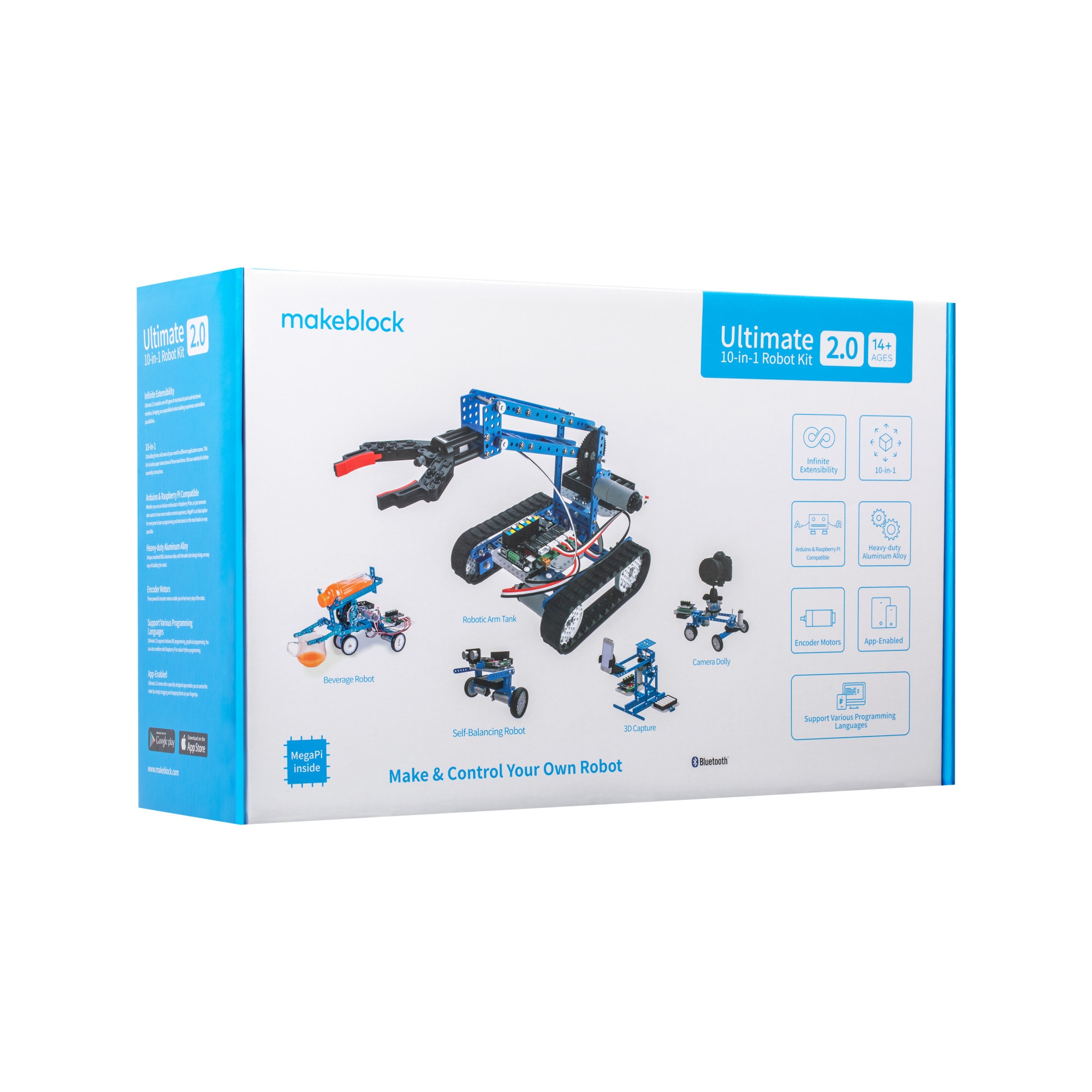 MakeBlock - mBot Ultimate 2.0 - Robotkészlet - eMAG.hu