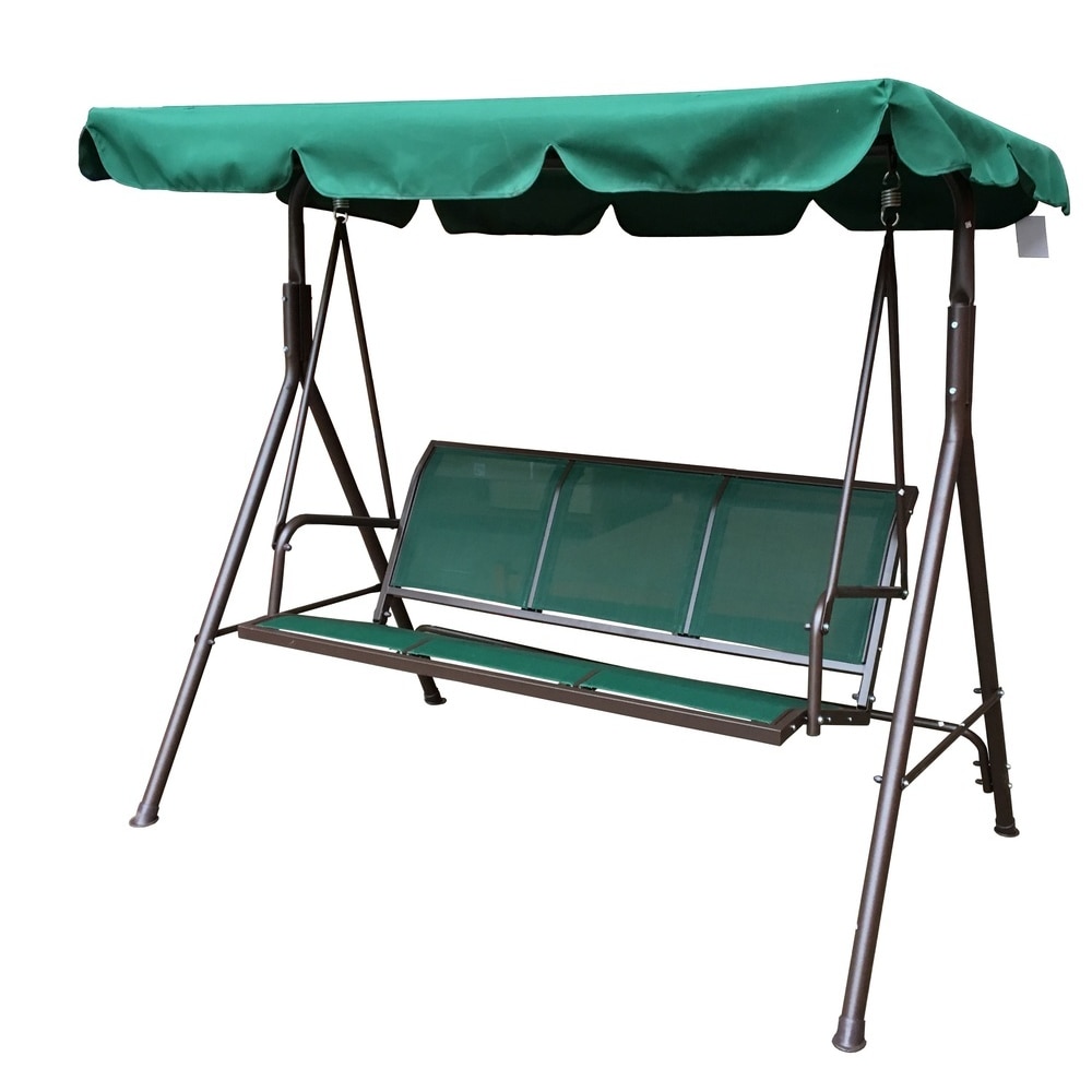 Leagan de gradina Confort, Rojaplast, Metal, Verde - eMAG.ro