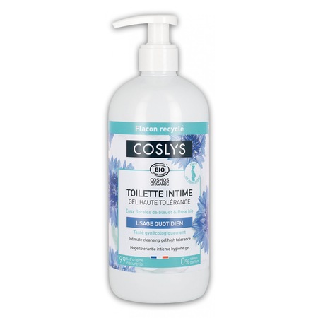 Gel intim BIO toleranta ridicata, cu apa de trandafir si floare de colt Coslys, 450 ml - eMAG.ro