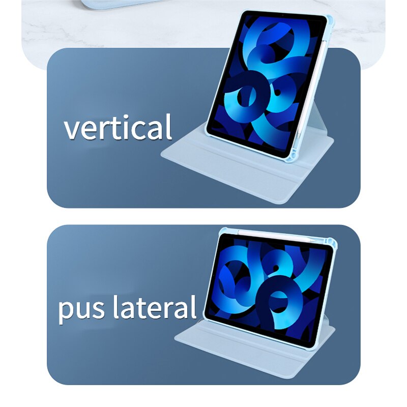 Husa pentru tableta, Cu suport pentru pix, Compatibil cu iPad Air 4 ...