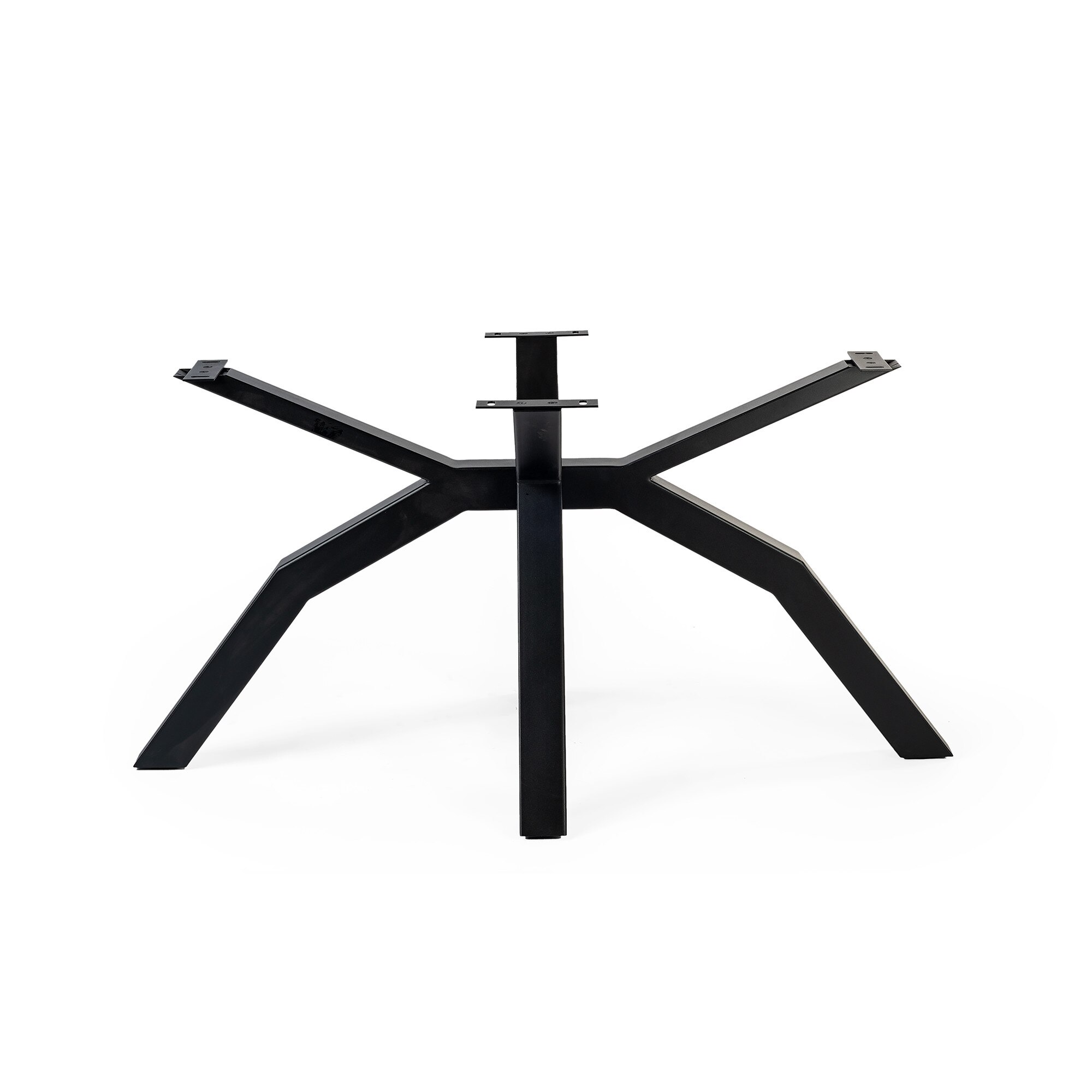 Picioare masa dining, Voon, ZELDA spider, Metal, Negru, Inaltime 75 cm ...