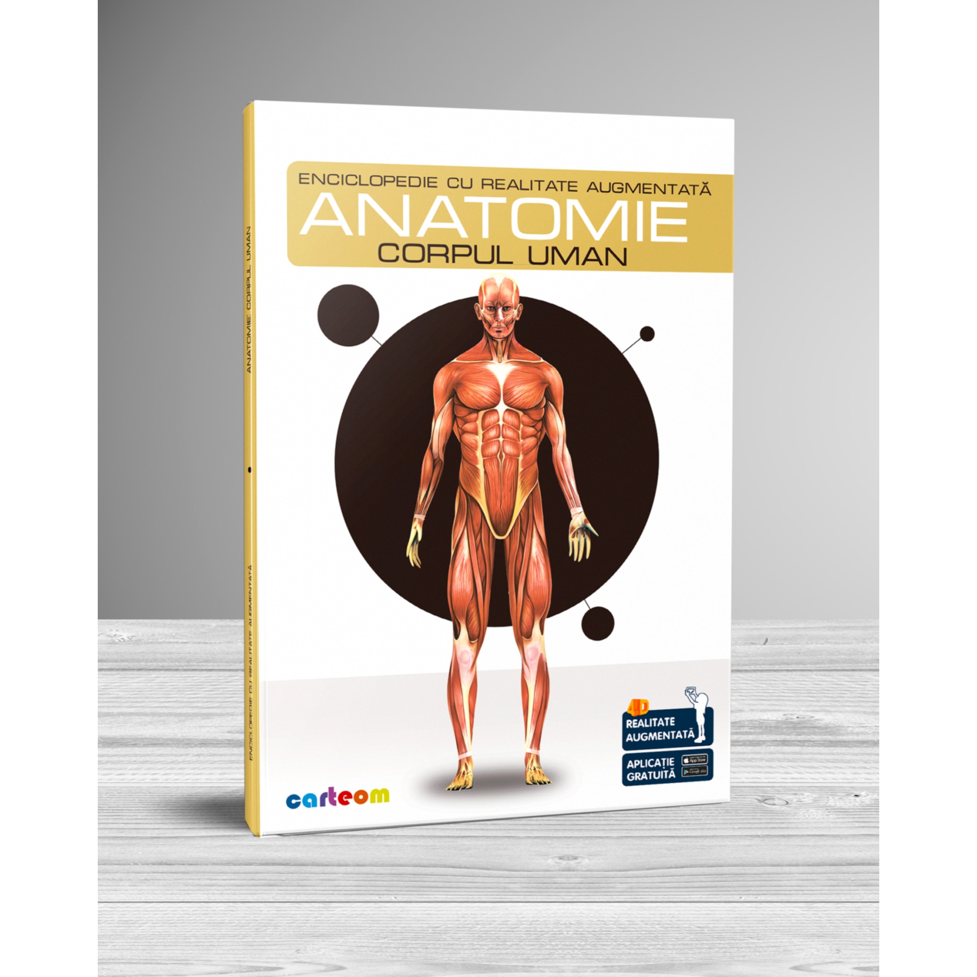 Anatomie-Corpul Uman, Enciclopedie cu Realitate Augmentata, carte ...