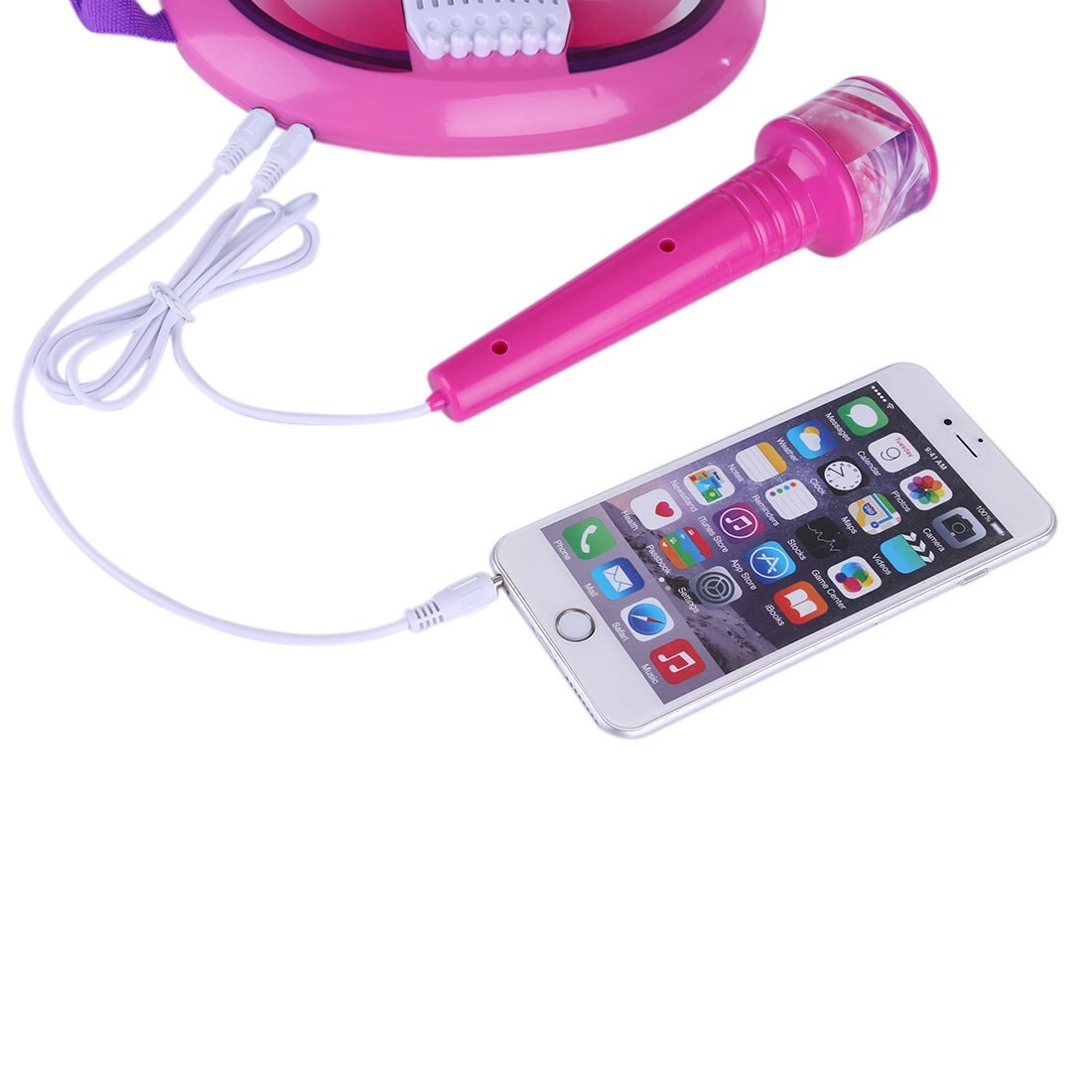 Chitara cu microfon pentru copii ISP "LikeSmart Guitar Rocking Girl ...