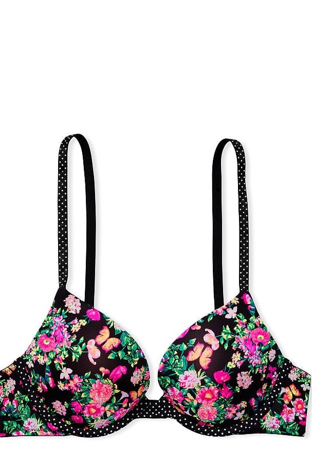 Sutien VICTORIA'S SECRET Sexy Tee-Push-Up, Midnight Garden, US 34C, EU ...